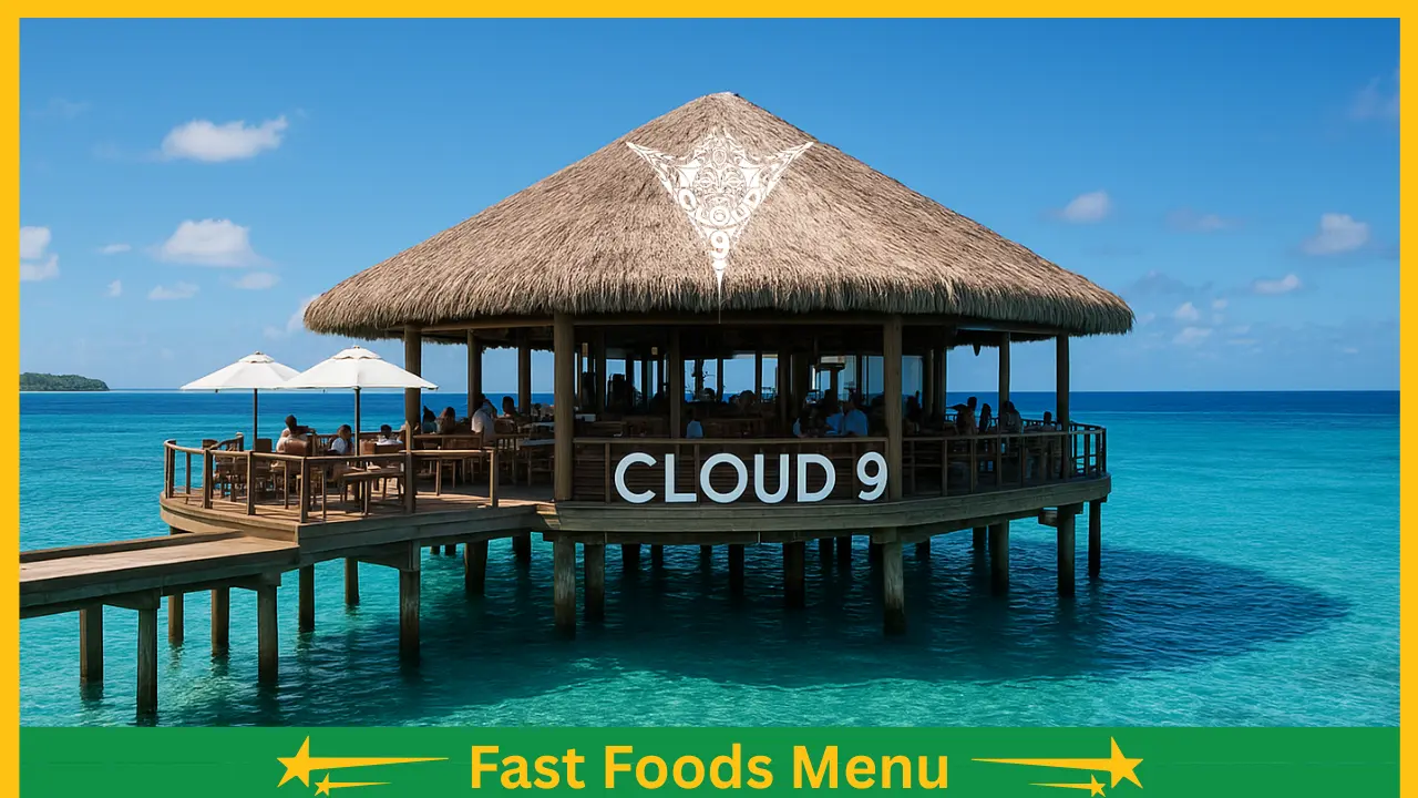 Cloud 9 Menu Prices In Fiji - 2026