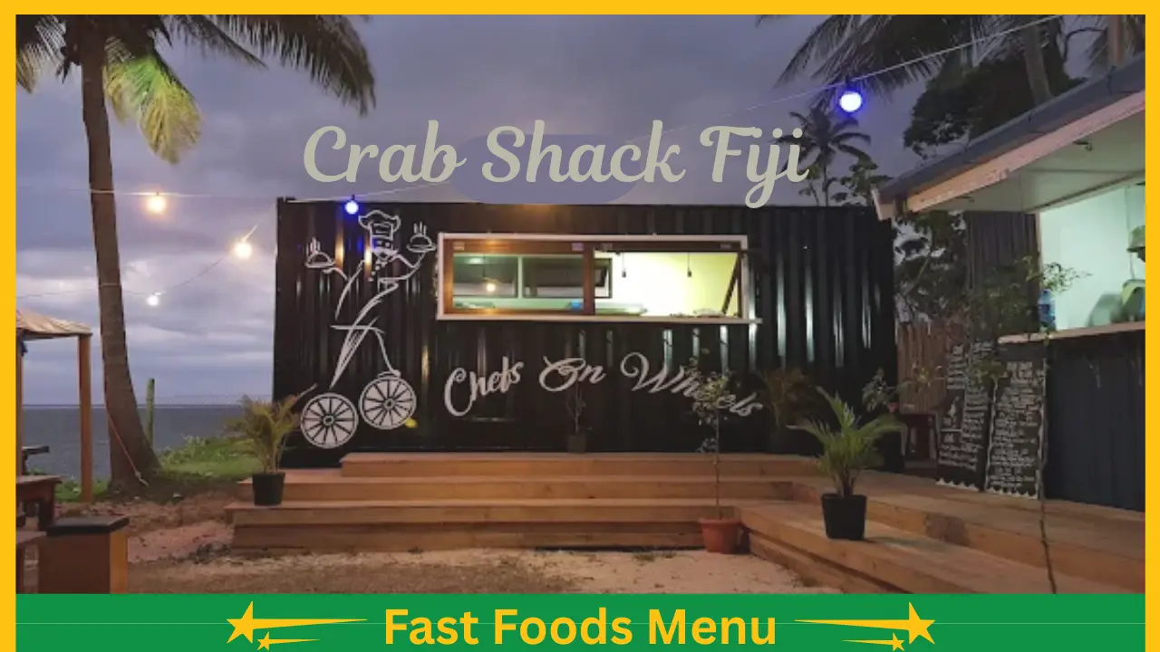 Crab Shack Fiji Menu and Prices In Fiji - 2025