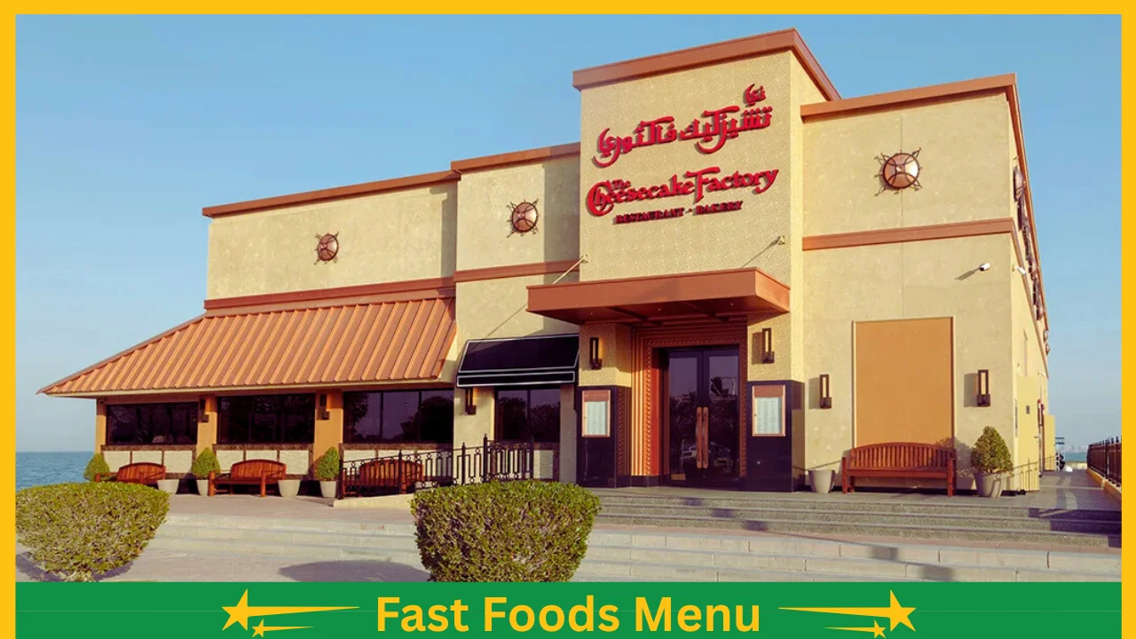 Cheesecake Factory Menu With Prices In Qatar - 2026