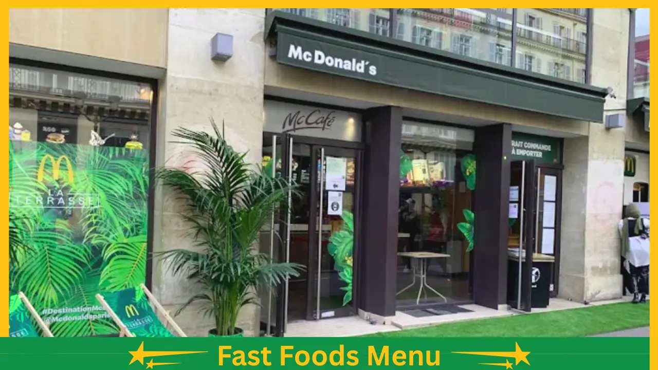 Prix du menu McDonald's en France - March 2026