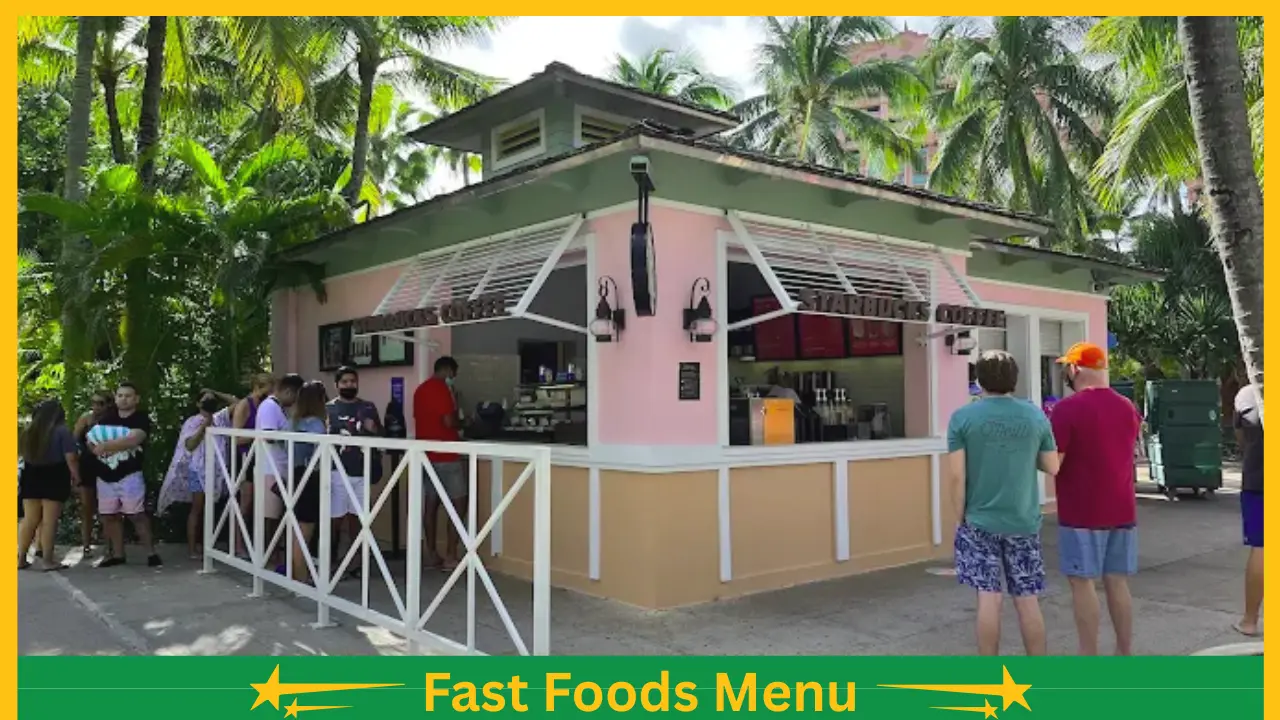 Starbucks Bahamas Menu With Prices - June 2026