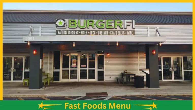 TGI Fridays Menu With Prices In the USA - June 2026